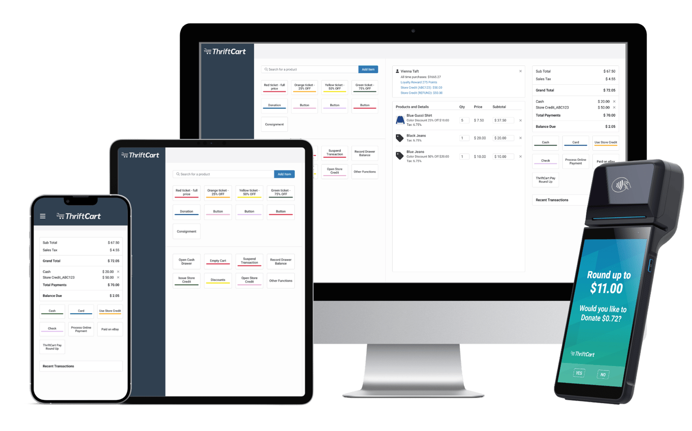 Thrift Store Inventory Management Software